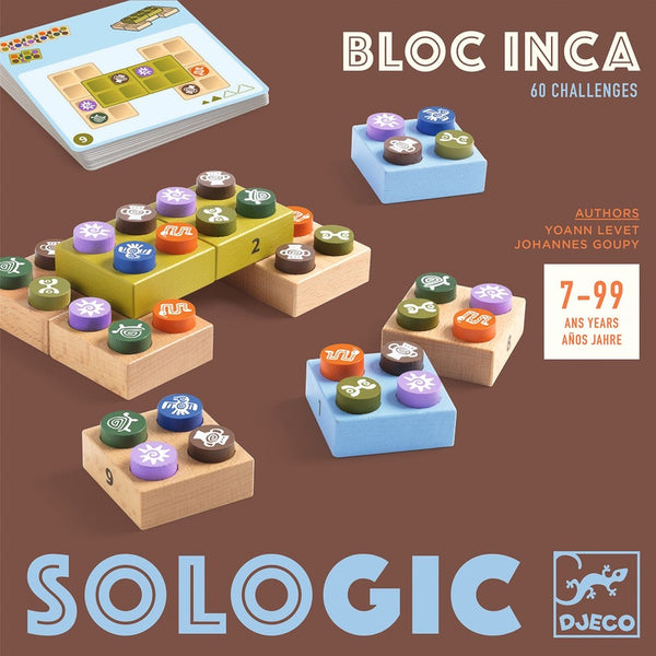 Bloc Inca Logic Game with 60 challenges – Hello Youngster